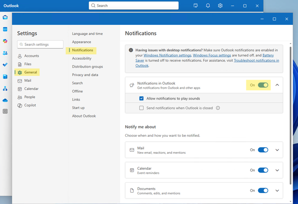 How to Turn Off Microsoft Outlook Notifications